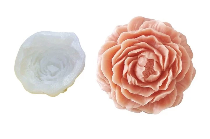 MOLDE SILICONA FLOR CLAVEL GRANDE - INSUMOS OESTE